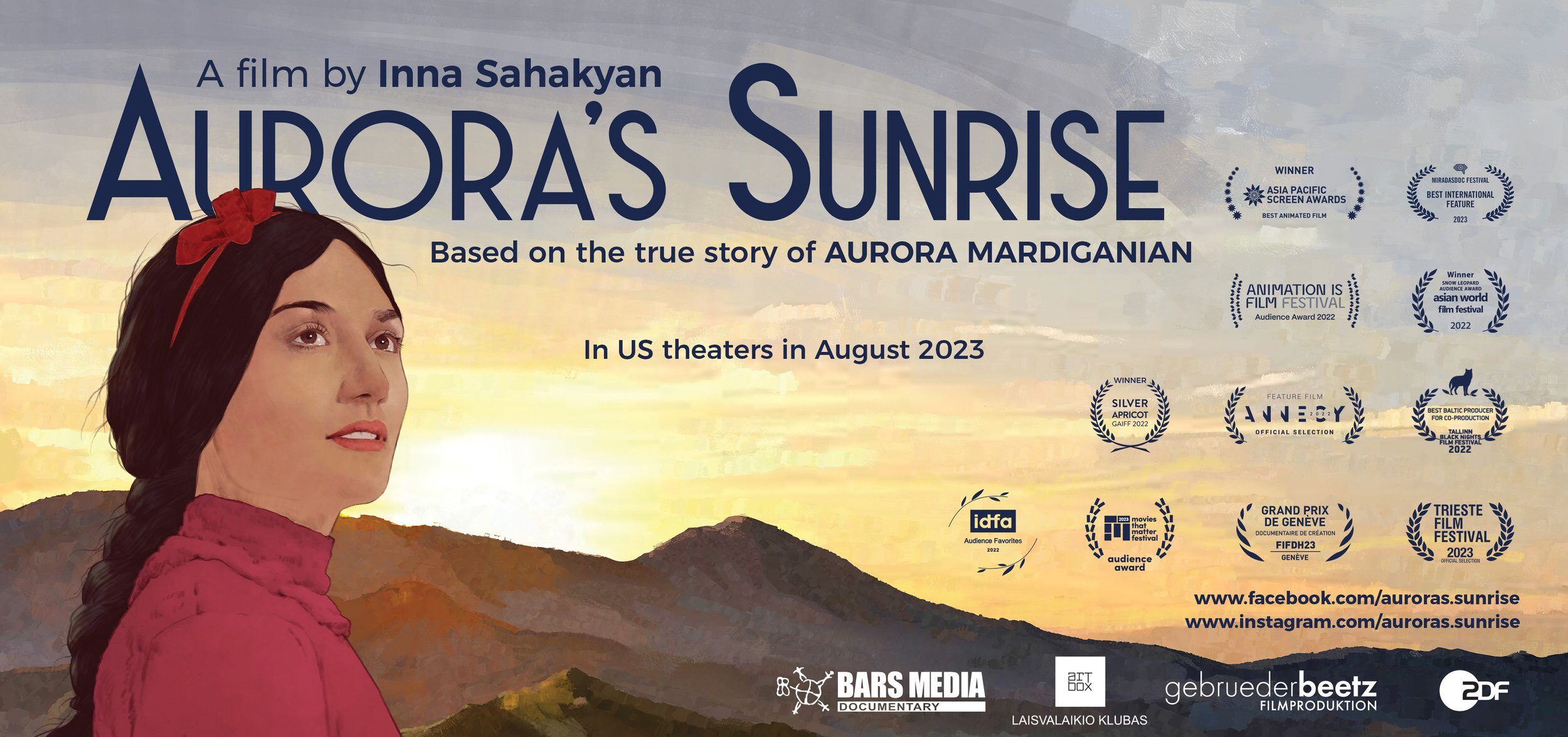 FILM DEBUT: "Aurora's Sunrise" Animated Feature Film (NYC & Nationwide) - The Armenian Church