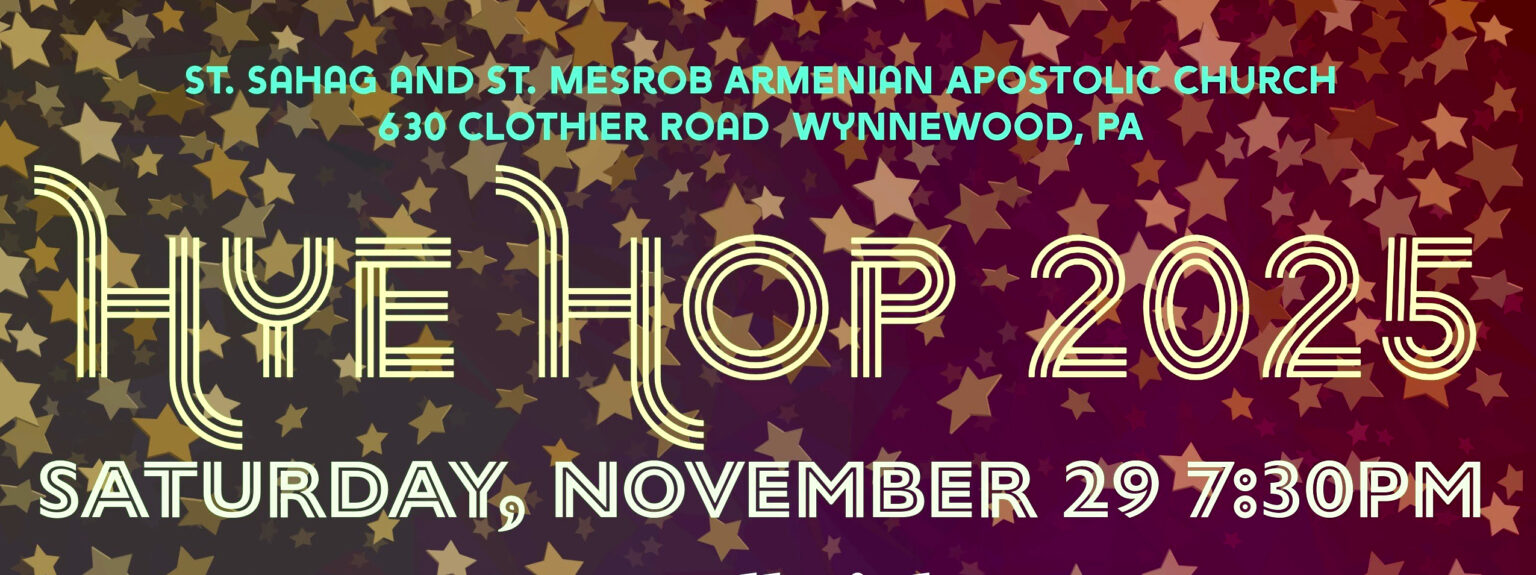 Hye Hope 2025 banner - The Armenian Church